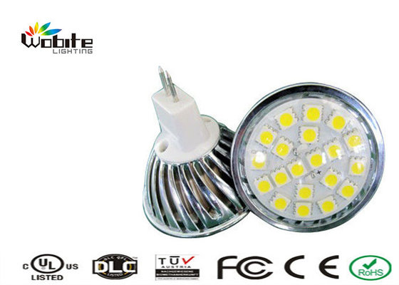 220LM - 300LM AC / DC 12V LED Spot Lighting 4W High Breaking Strength