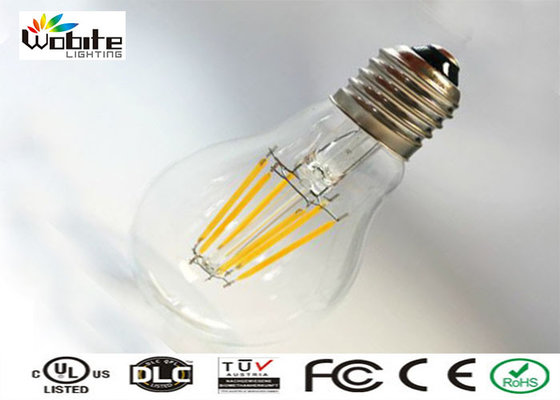50HZ 60HZ LED Filament Lamp B22 Light Bulb 80 Color Rendering Index Ra