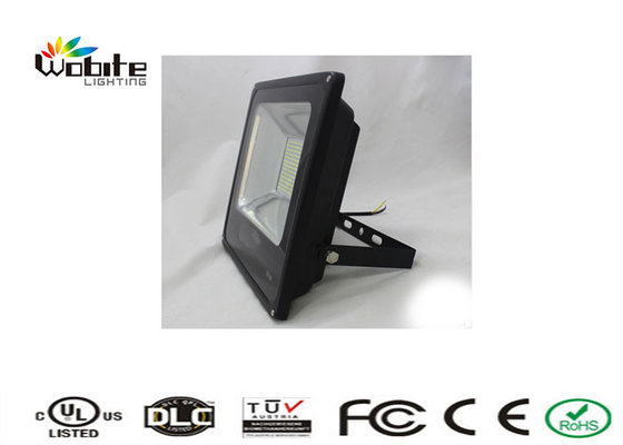 SLIM Black Grey LED Flood Lighting IP66 SMD 10W Floodlight With Epistar Chip