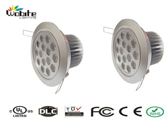 CE ROHS Epistar Chip Recessed LED Ceiling Lights 15W IP44 90% Power Factor
