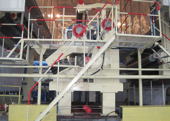 120t / d Papierproduktionslinie Wellpappenmaschine