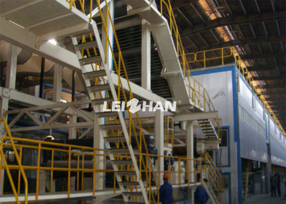 2880mm Fourdrinier Duplex Board Paper Coating Machine For Recycling Paper
