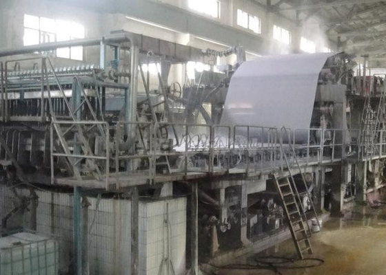 Papierherstellungs-Maschine der 1760mm Zylinder-Form-A4 für Papierherstellungs-Linie