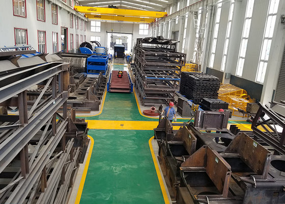 Waste Paper Recycling Equipment Chain Conveyor Machine 5500 - 55000W Power