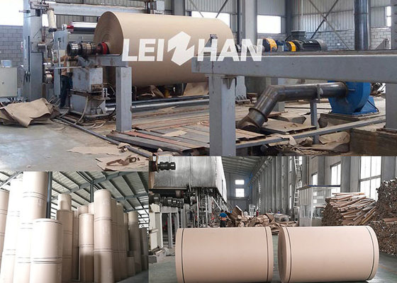 45 - 750t/D Stable Operation Kraft Liner Paper Machine For Paper Project