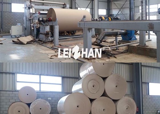 Herstellungs-Maschine des Kraftpapier-45-750T/D in der Papiermühle