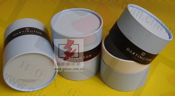 Customized Food Packaging Tubes , Chocolate Paper Tube Containers