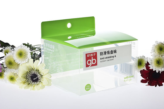 Mini MOQ Clear Plastic PVC Packaging Boxes High Transparent PET RPET Plastic Retail Packaging BoxPopular