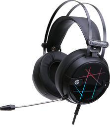 Ergonomic Design Wired Gaming Headset H160 Double Alloy Steel Head Beam Durable