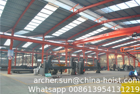 Self Erecting Hammer Head Tower Crane 10 ton 65 m Boom Building supplier