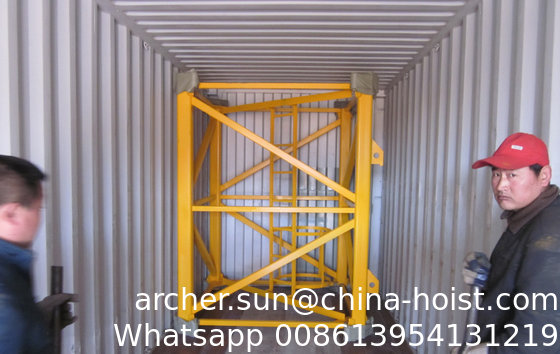 QTZ63 TC5013 Tower Crane Peng Cheng Brand with remote control and all spare parts and aftersale service top quality supplier