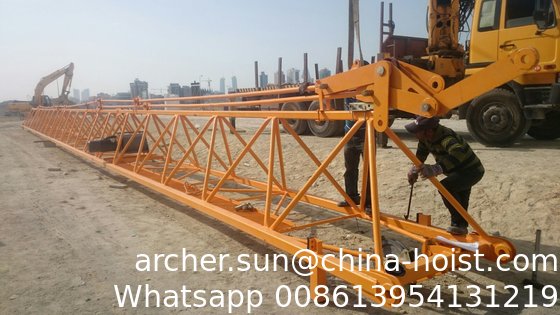 QTZ63 TC5013 Tower Crane Peng Cheng Brand with remote control and all spare parts and aftersale service top quality supplier