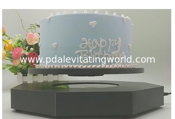 octagon magnetic levitation bottom laptop shoes can 2kg display stand with 50mm levitation distance
