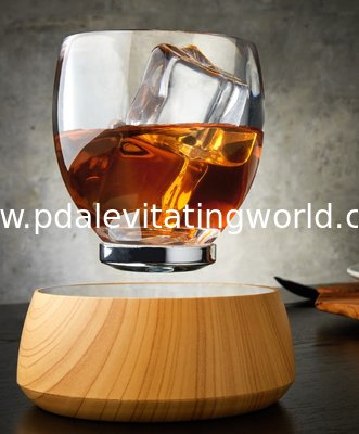 magnetic floating glassware and drinkware ,levitation cup display racks