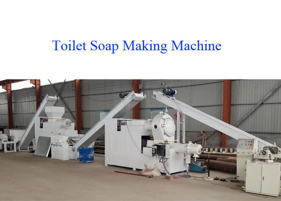 Eco Friendly 56.3kw Toilet Soap Plant 300-800kg Per Hour Capacity