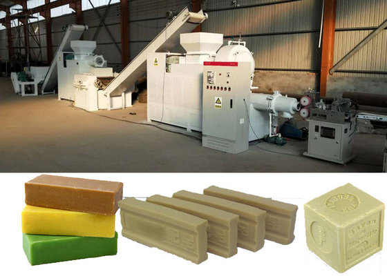100-2000kg Green Bar Soap Making Machine Extruder Production Line