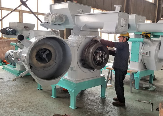 Industrial Ring Die Wood Pellet Machine