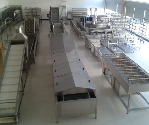 Stainless Steel Palm Dates Washing Industrial Food Drying Machine
