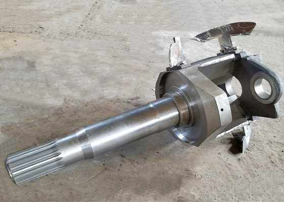 40Cr Material Pellet Mill Spare Parts , Pellet Machine Main Shaft Replacement