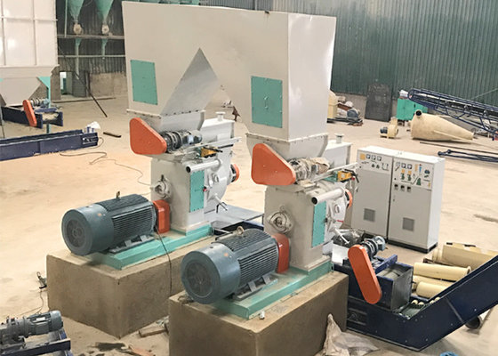 1-20T/Hr Sawdust Biomass Grass Peanut Shell Chips Wood Pellet Making Machine