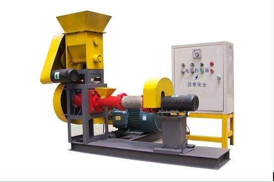 High Output Fish Food Pellet Making Machine , Fish Feed Production Plant