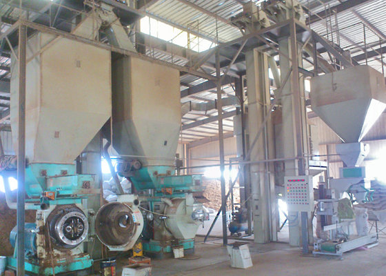 2-3T/H Complete Industrial Biomass Straw Wood Pellet Production Line