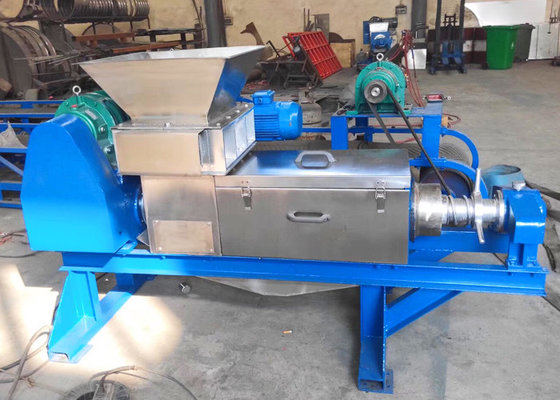 Unique Design Double Screw Press Dewatering Machine High Dehydrating Efficiency