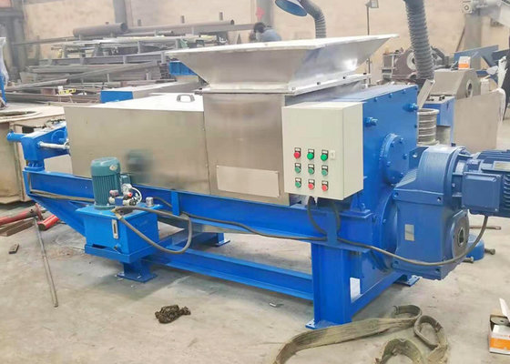 Stainless Steel Dewatering Screw Press Machine With Hydraulic Pressure Adjust System