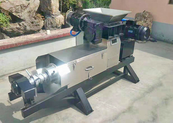 Simple Installation Dewatering Screw Press Machine For Kitchen Garbage Dewatering