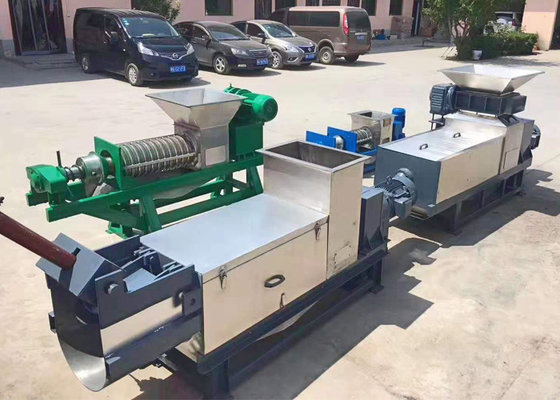 1 Year Guarantee Screw Press Dewatering Equipment For Vegetable And Fruit Pressing Juice
