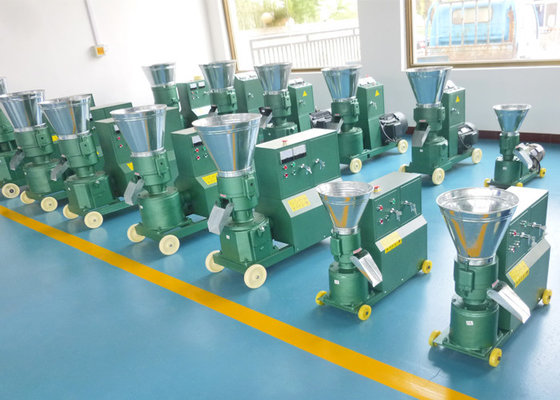 Small Scale Flat Die Wood Pellet Making Machine For Sale