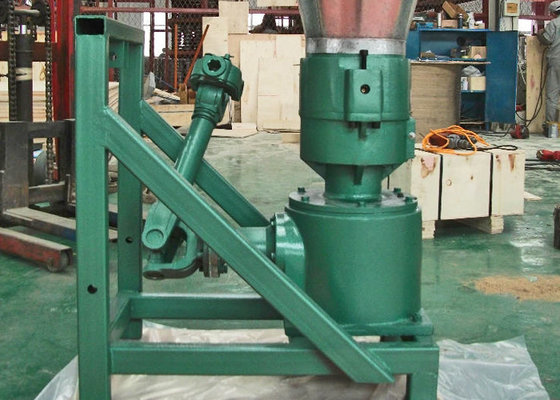PTO Flat Die Pellet Making Machine , Tractor Driven Pellet Press Mill Machine