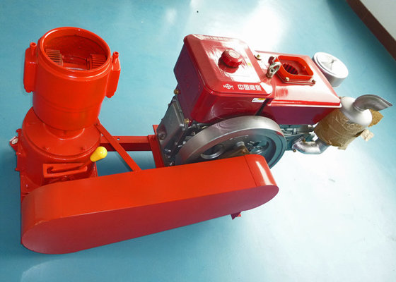 Small Capacity Diesel Flat Die Wood Pellet Mill Used In Home