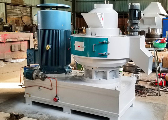1.5-2t/H Capacity Vertical Pellet Mill , 132Kw Motor Large Scale Wood Pellet Mill