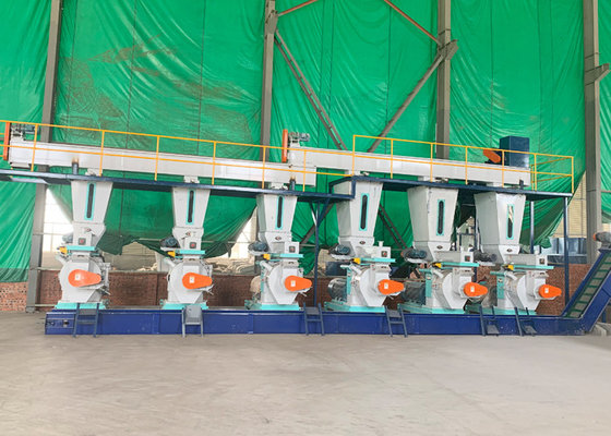 EN DIN A Plus 1 Ton 10 Ton Per Hour Complete Wood Pellet Plant