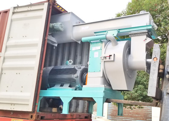 Wood Sawdust 2000Kg 5000kg Per Hour Ring Die Wood Pellet Mill