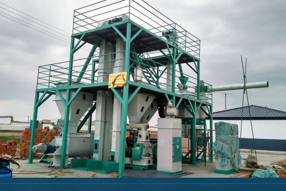 Complete 2000kg 5000kg Per Hour Poultry Feed Pellet Machine