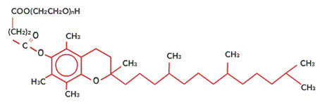 Pharmaceutical Excipients Tocofersolan , Vitamin E TPGS Bioavailability Enhancer
