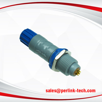 1P 5pin Compatible LEMOs Plastic Circular Connector supplier
