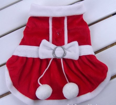 Pet Dog Apparel Winter clothes Coat Merry Christmas Clothing Coat Red Gift Customized