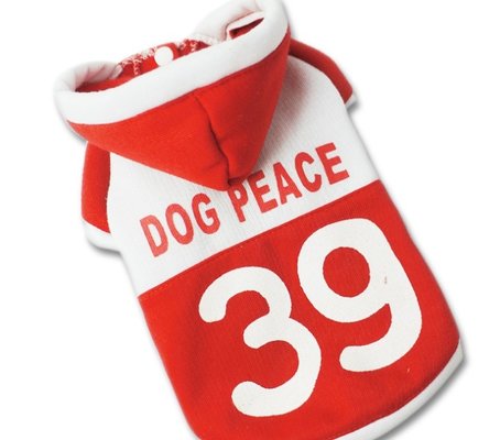 100% polyester polar fleece half zipper Dog Hooded Sweatshirts for Yorkshire Terriers