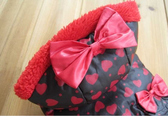 Autumn , Winter Cotton Mid-Size Medium Dog Clothes for Puppys Bichon Frise