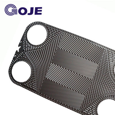 Hastelloy Alloy PHE Plate , Heat Exchanger Heat Transfer Plates Juice Milk Processing