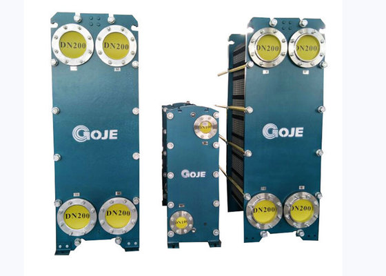 NBRH Gasket CS Frame Flat Plate Heat Exchanger Stainless Steel Plate