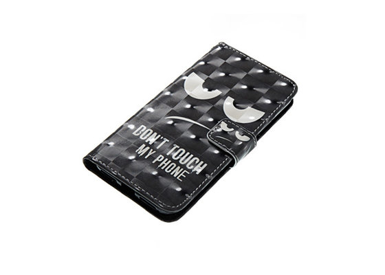 Waterproof Pu Leather Phone Case Custom Letters Printing Precision Hole Position