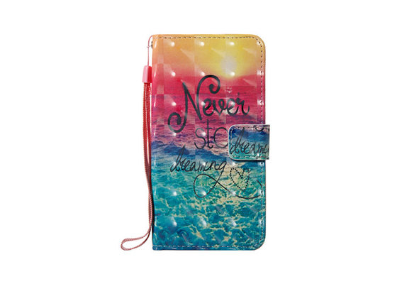 PU Leather Iphone X Wallet Case Dustproof Multi Colors Easy Installation