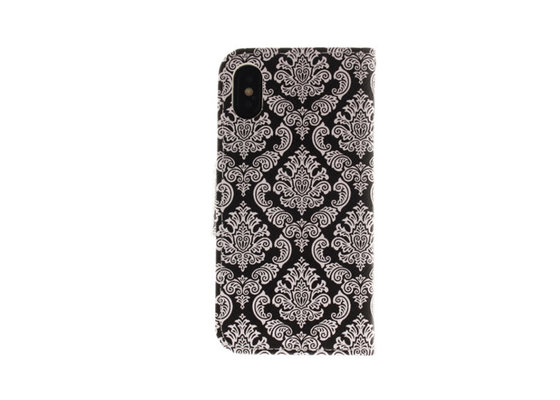 Protective Magnetic Leather Case , Custom Made Iphone Case With Card Holder