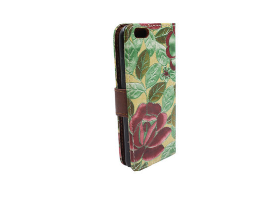 Nature Feeling Stylish Iphone Cases For Iphone 6 Pu Material Smooth Surface