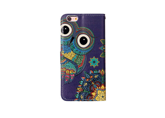 Owl Printed Iphone Cell Phone Cases Protective Casual Style SGS Certification