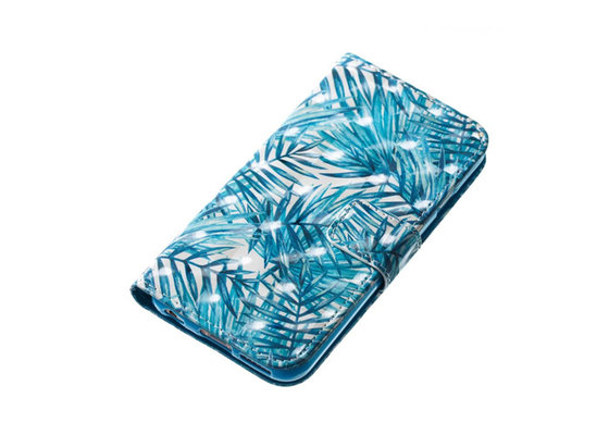 Hawaii Blue Leaves Apple Cell Phone Cases Smooth Surface Full Covered Protection